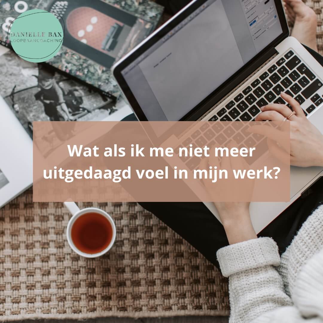 Wat als ik me niet meer uitgedaagd voel in mijn werk? - Daniëlle Bax